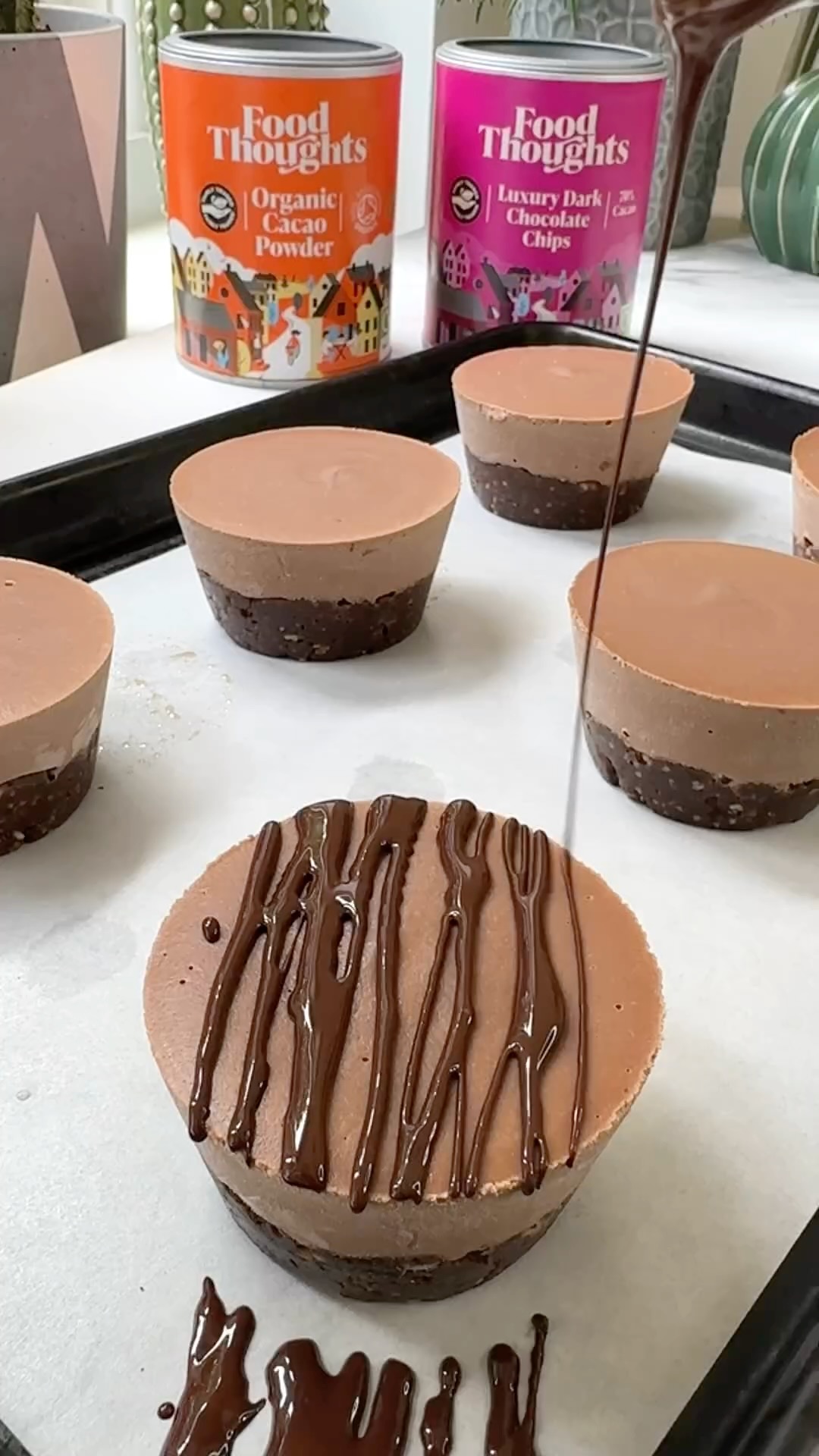 Chocolate Coconut Cream Cups