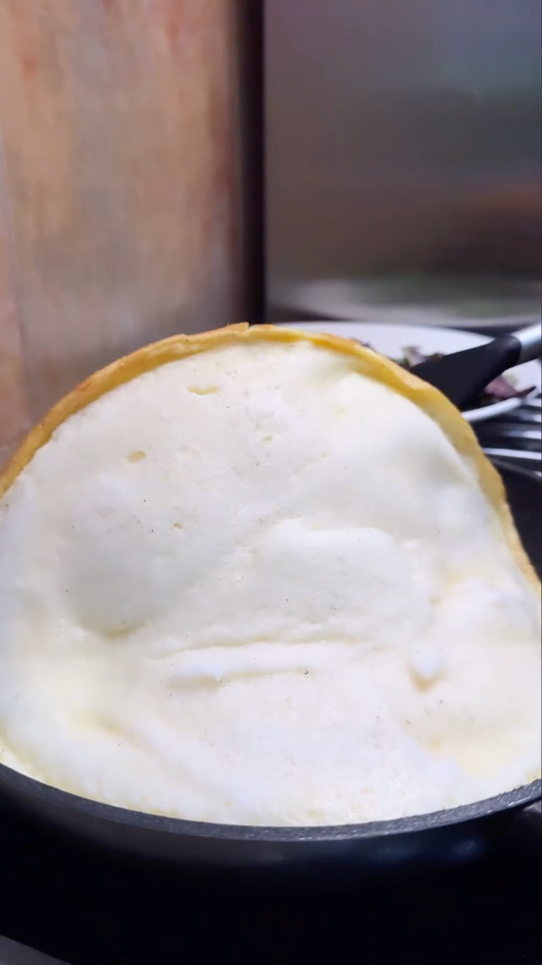 Asparagus Omelette Souffle