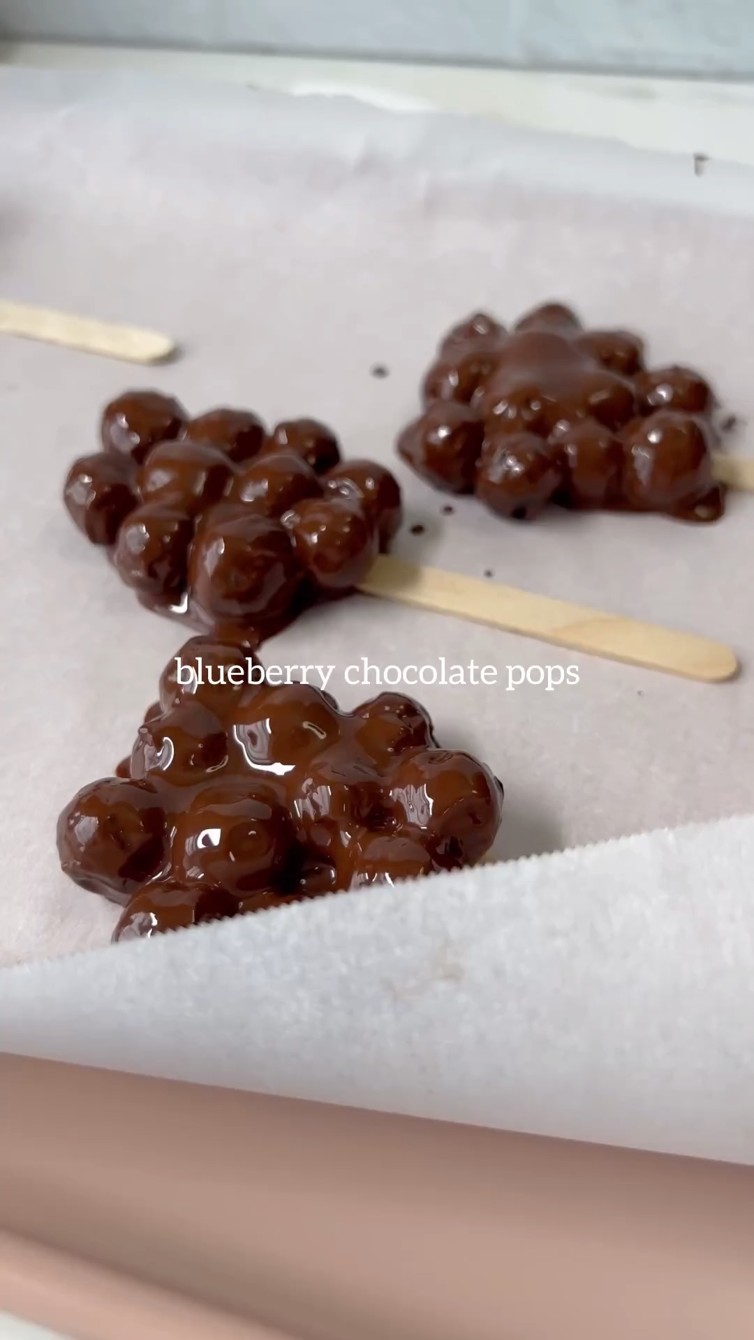 Chocolate Blueberry Pops: A Guilt-Free Indulgence