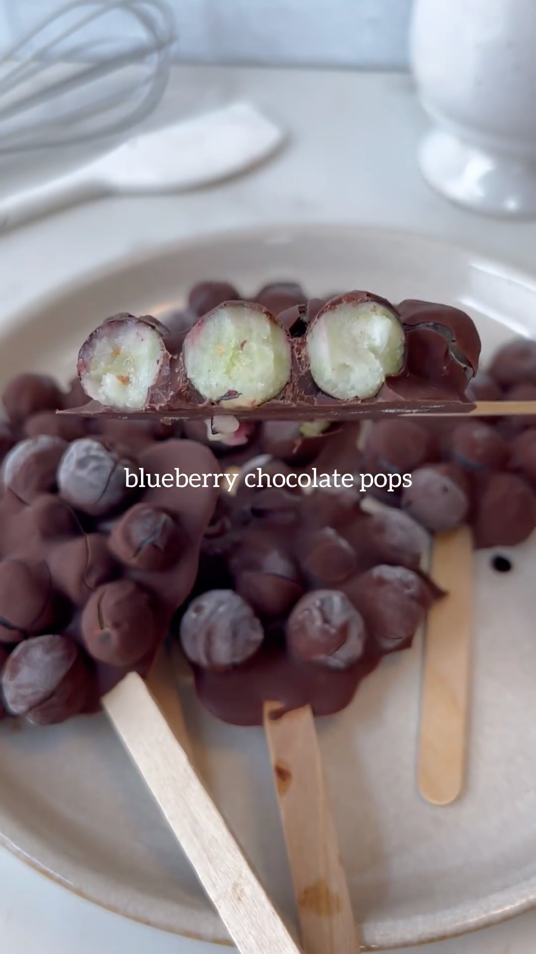 Chocolate Blueberry Pops: A Guilt-Free Indulgence