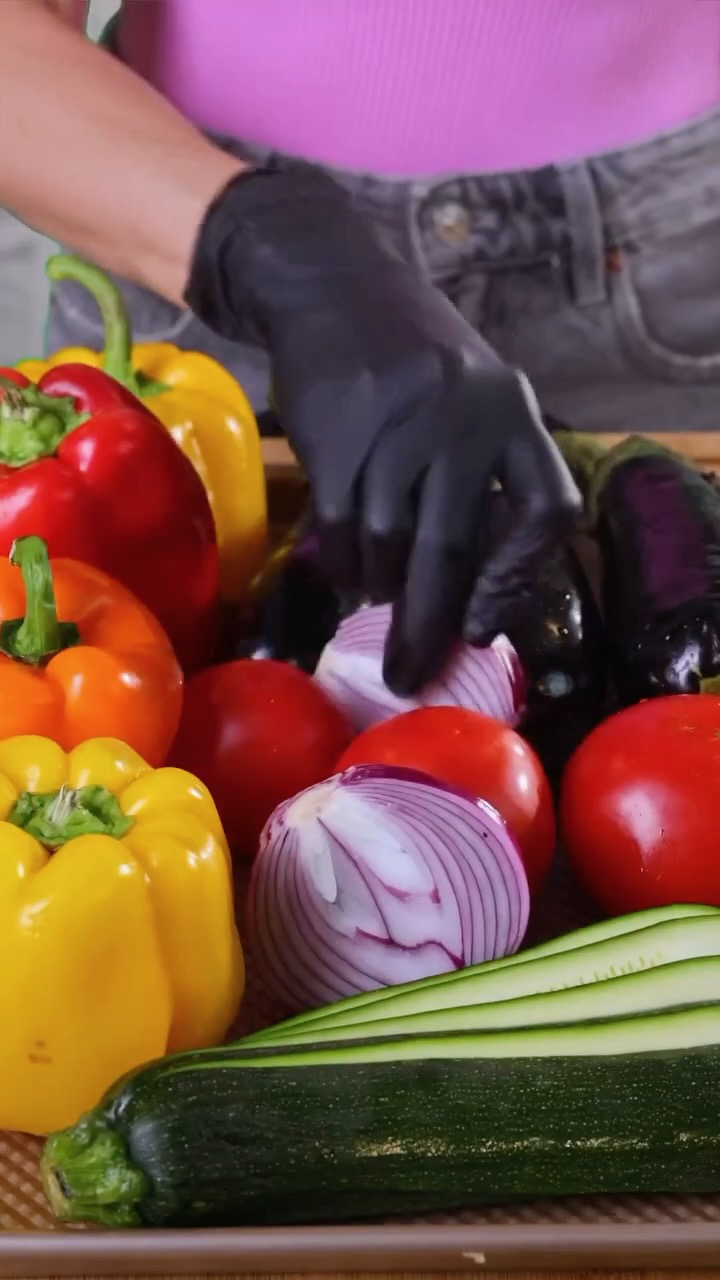 Burnt Vegetables Salad