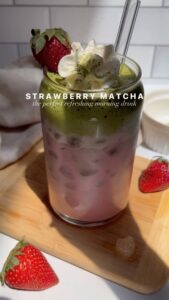 Strawberry Matcha