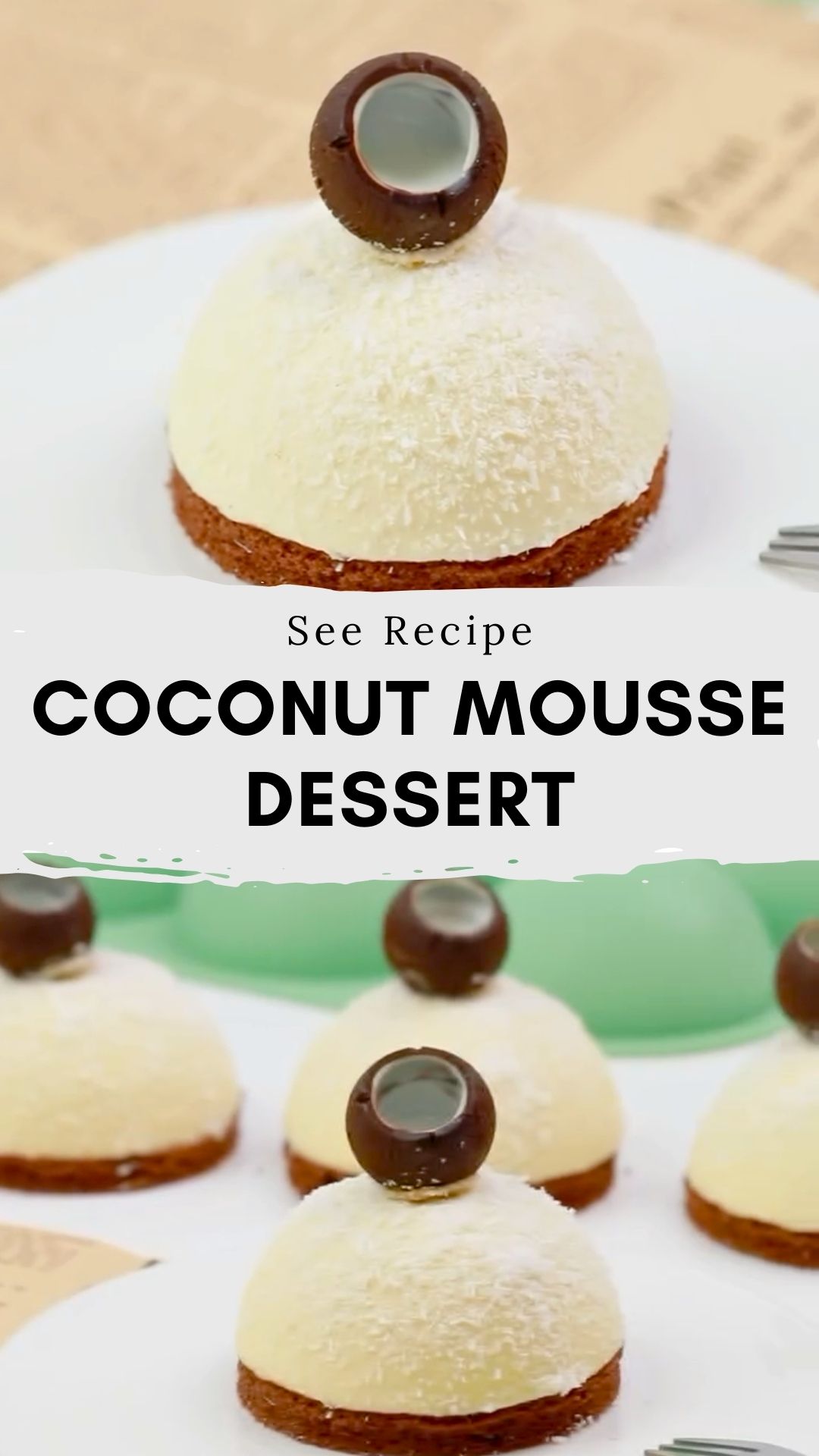 Coconut Mousse Cake Recipe