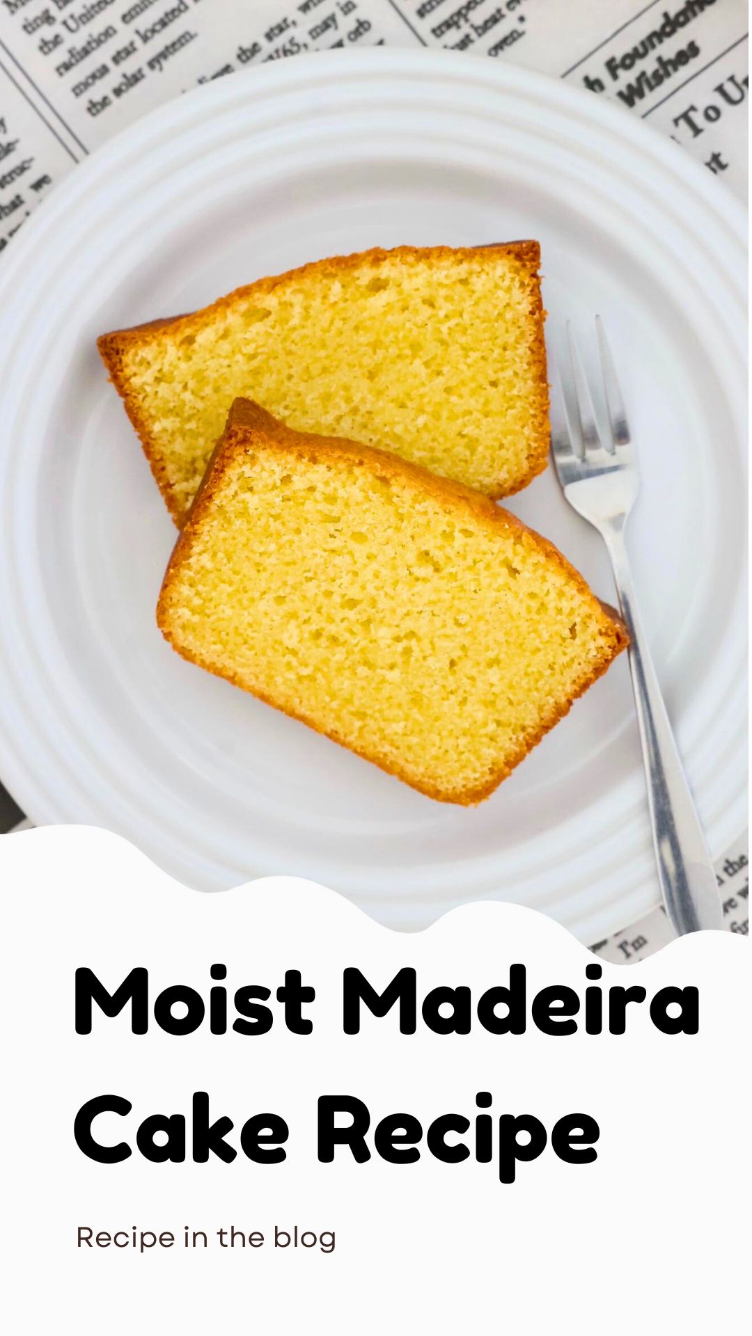 Easy Moist Madeira cake Recipe - Quick Homemade Dessert in 1 Hour