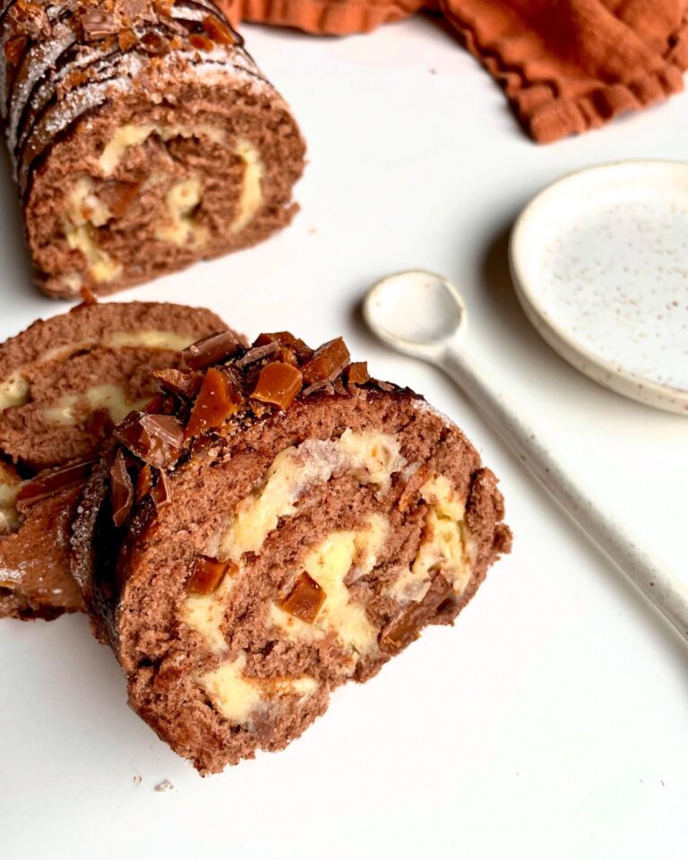 Daim Roll Cake Daimrulltårta Recipe