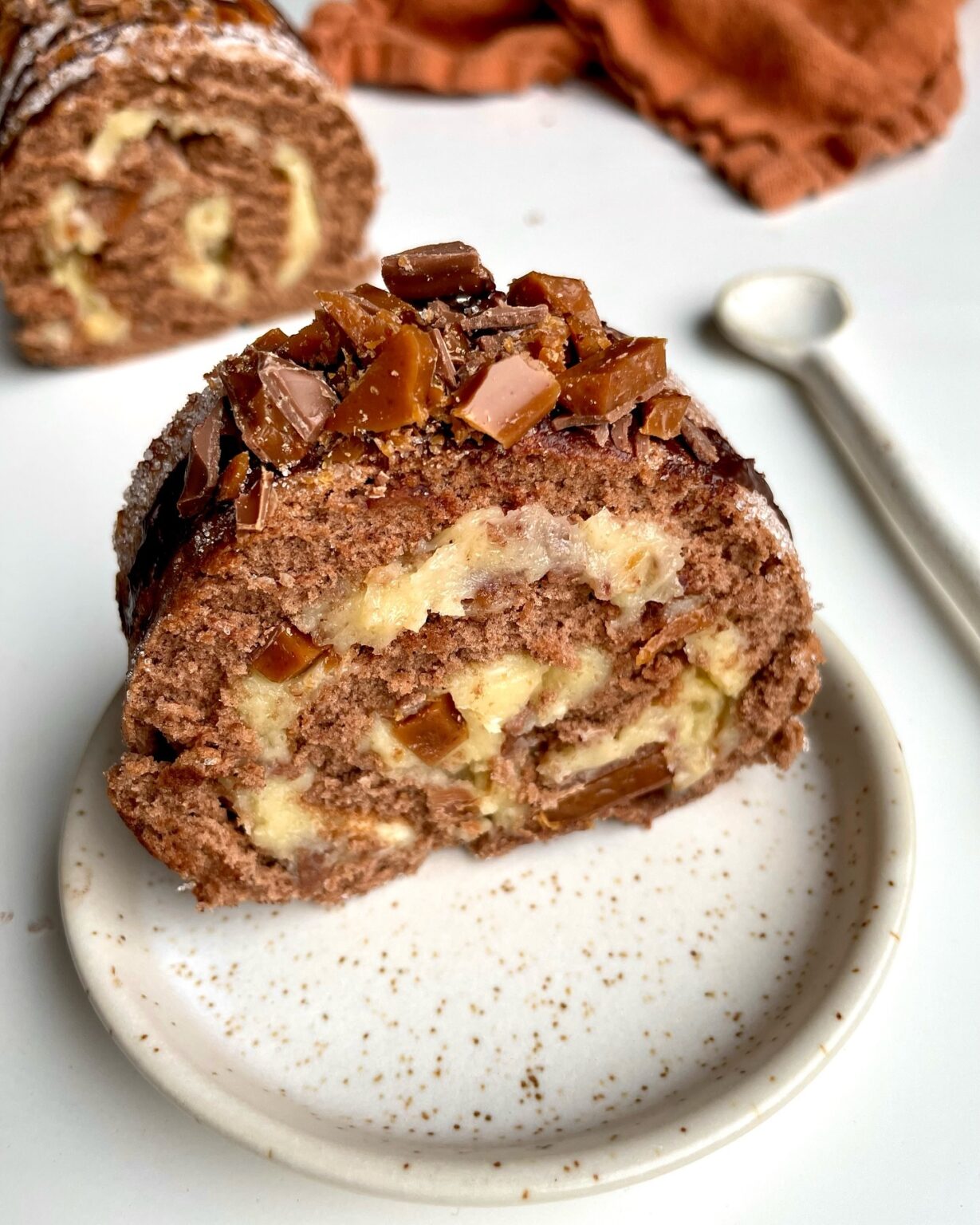 Daim Roll Cake Daimrulltårta Recipe