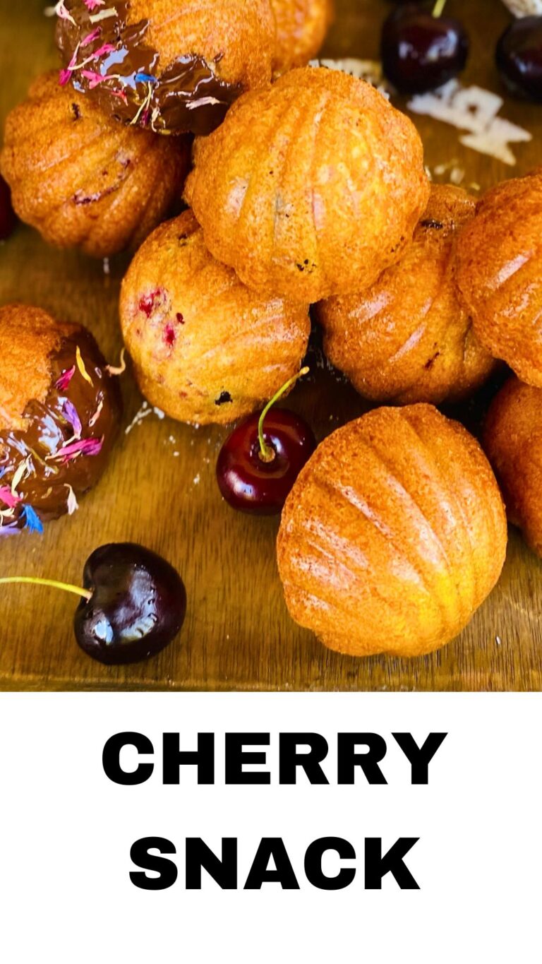 Soft Cherry Shells Cake Recipe