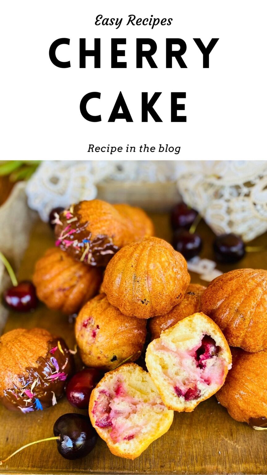 Soft Cherry Shells Cake Recipe
