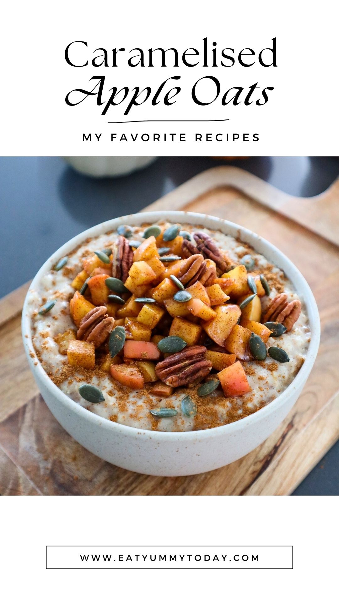 Caramelised Apple Oats Recipe