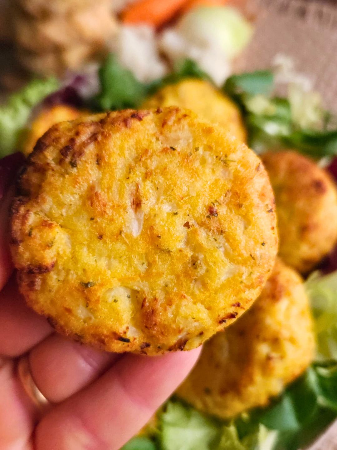 Baked Cauliflower Croquettes Recipe