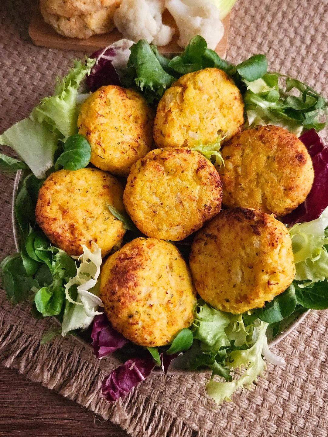 Baked Cauliflower Croquettes Recipe