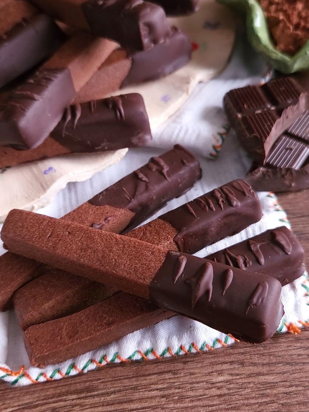 French Chocolate Shortbread Recipe