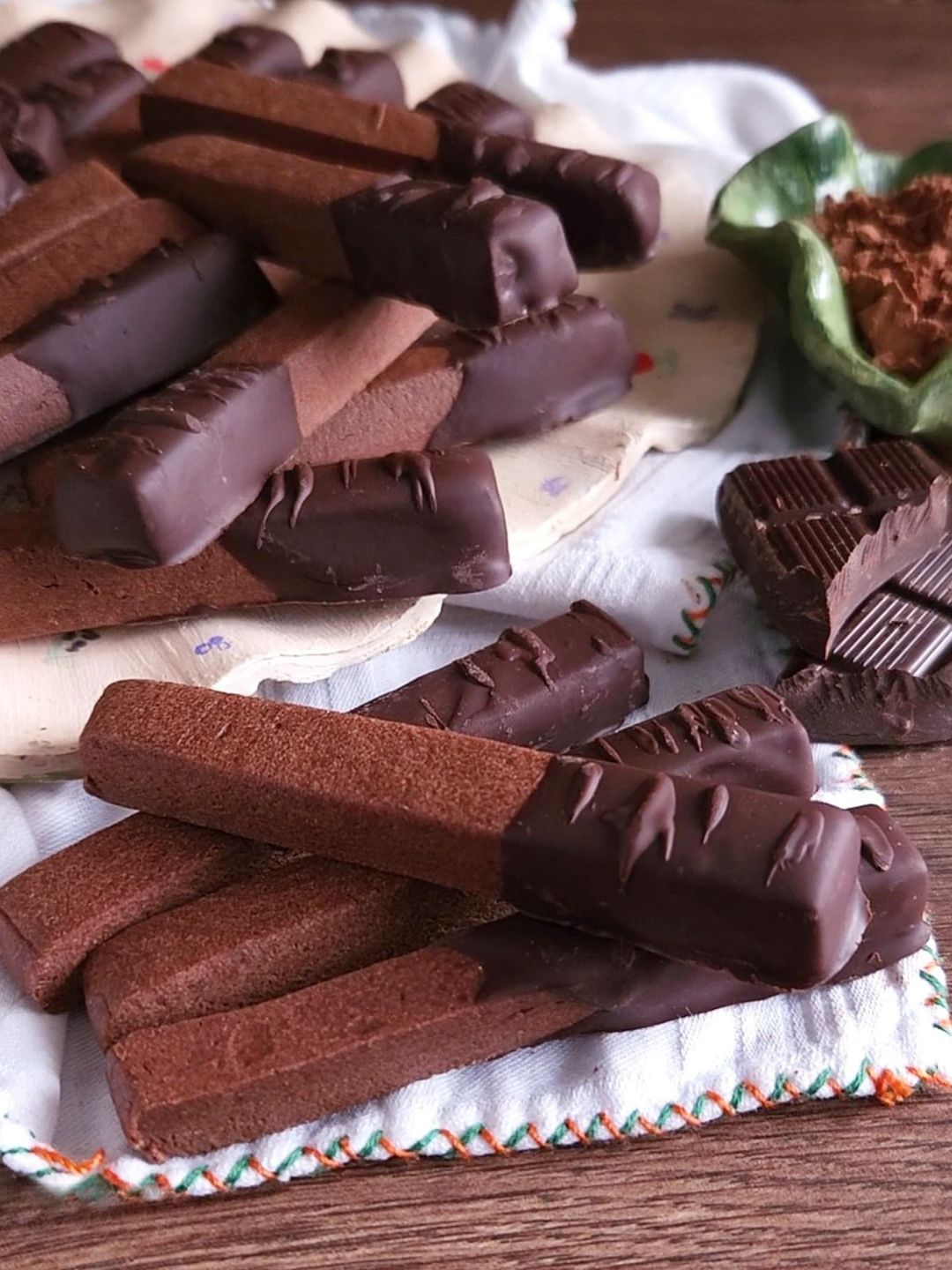 French Chocolate Shortbread Recipe