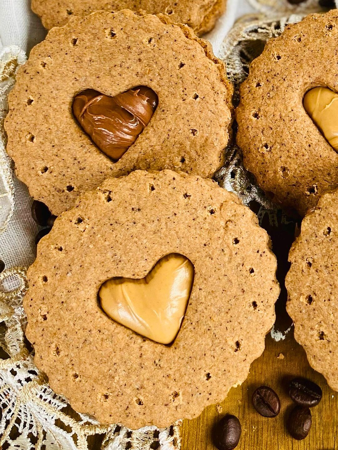 Melt-in-Your-Mouth Coffee Shortbread Cookies